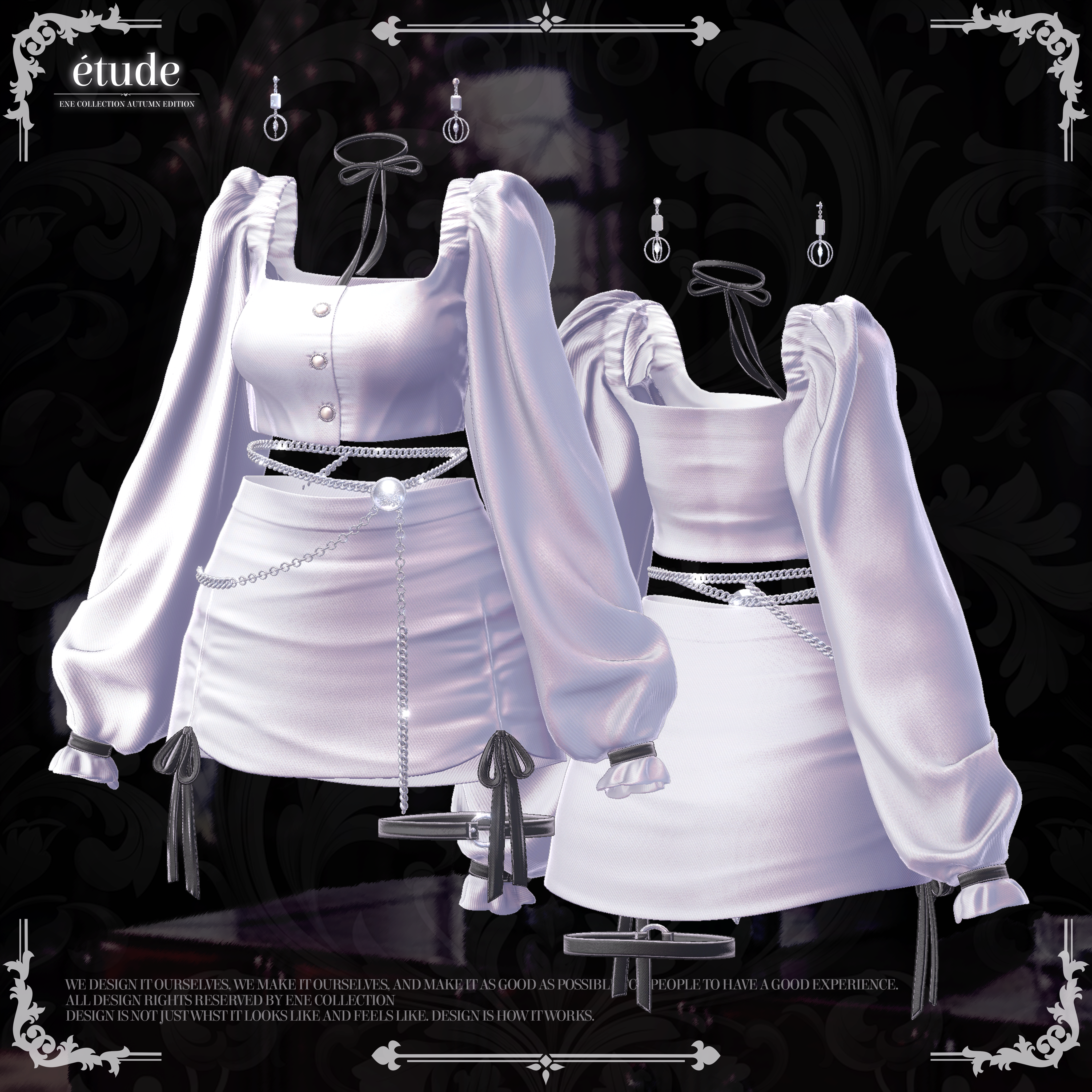 【7アバター対応】 『エチュード』 (Étude) 🖤 - Ene_Collection - BOOTH