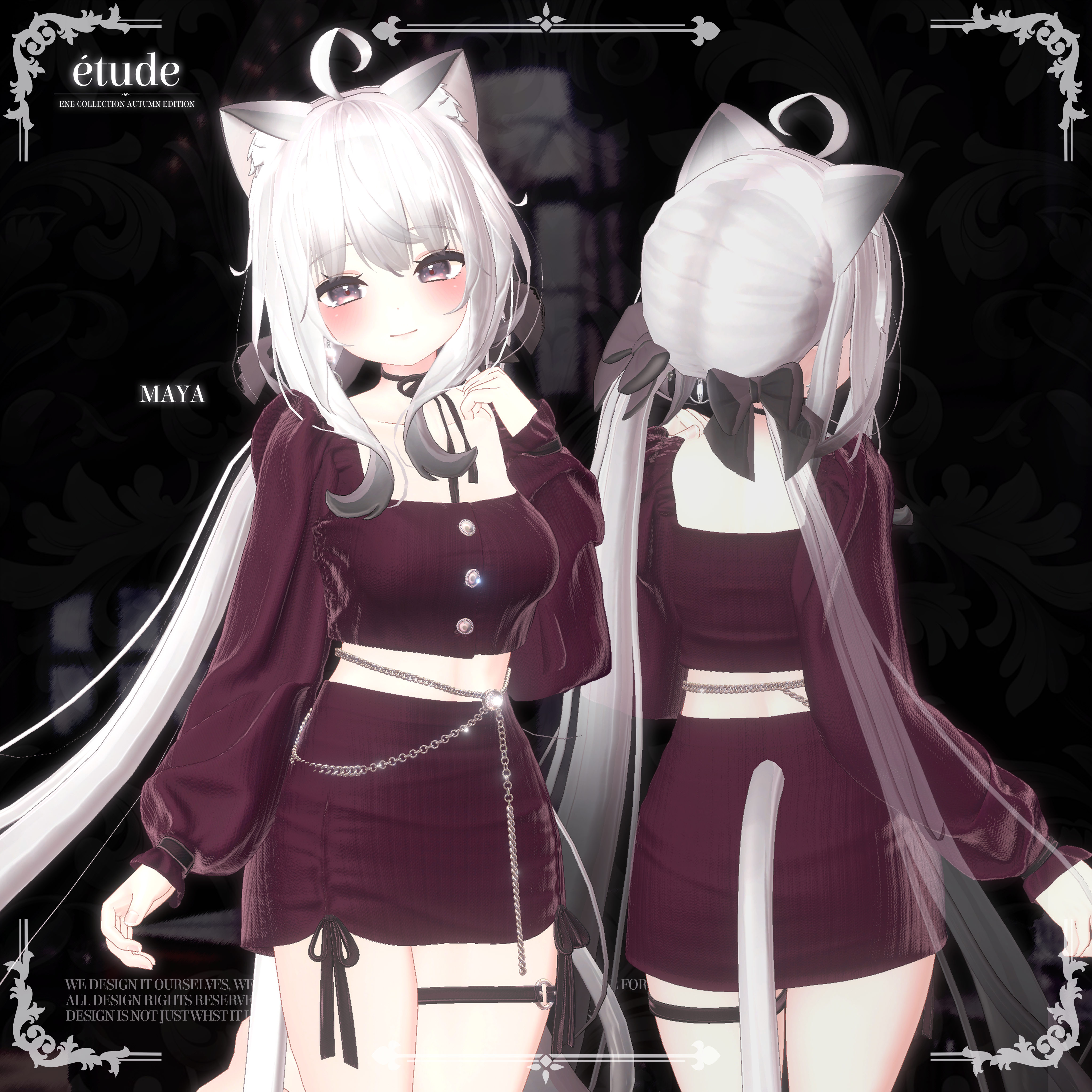 【7アバター対応】 『エチュード』 (Étude) 🖤 - Ene_Collection - BOOTH