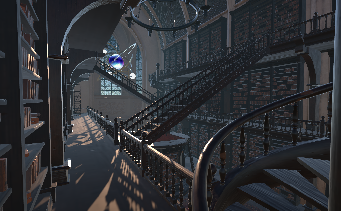 【VRChatワールド】Fantasy Library - obustation - BOOTH