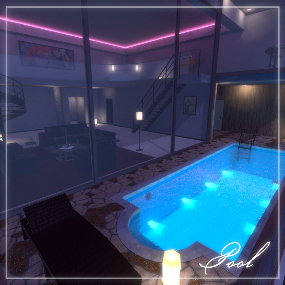 【VRChatワールド】PentHouse - obustation - BOOTH