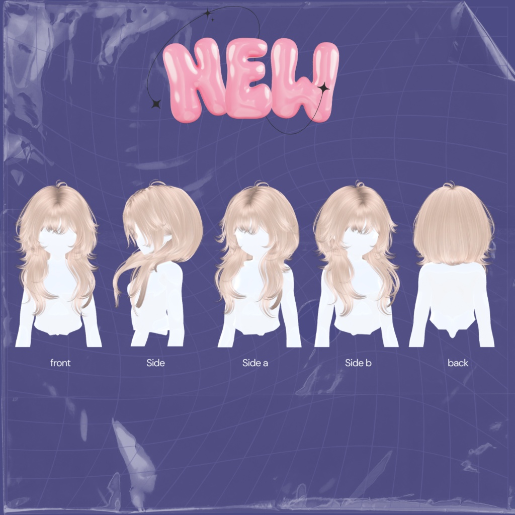 [3D Alpha hair] Layerd Hush-cut HAIR - Belle - BOOTH