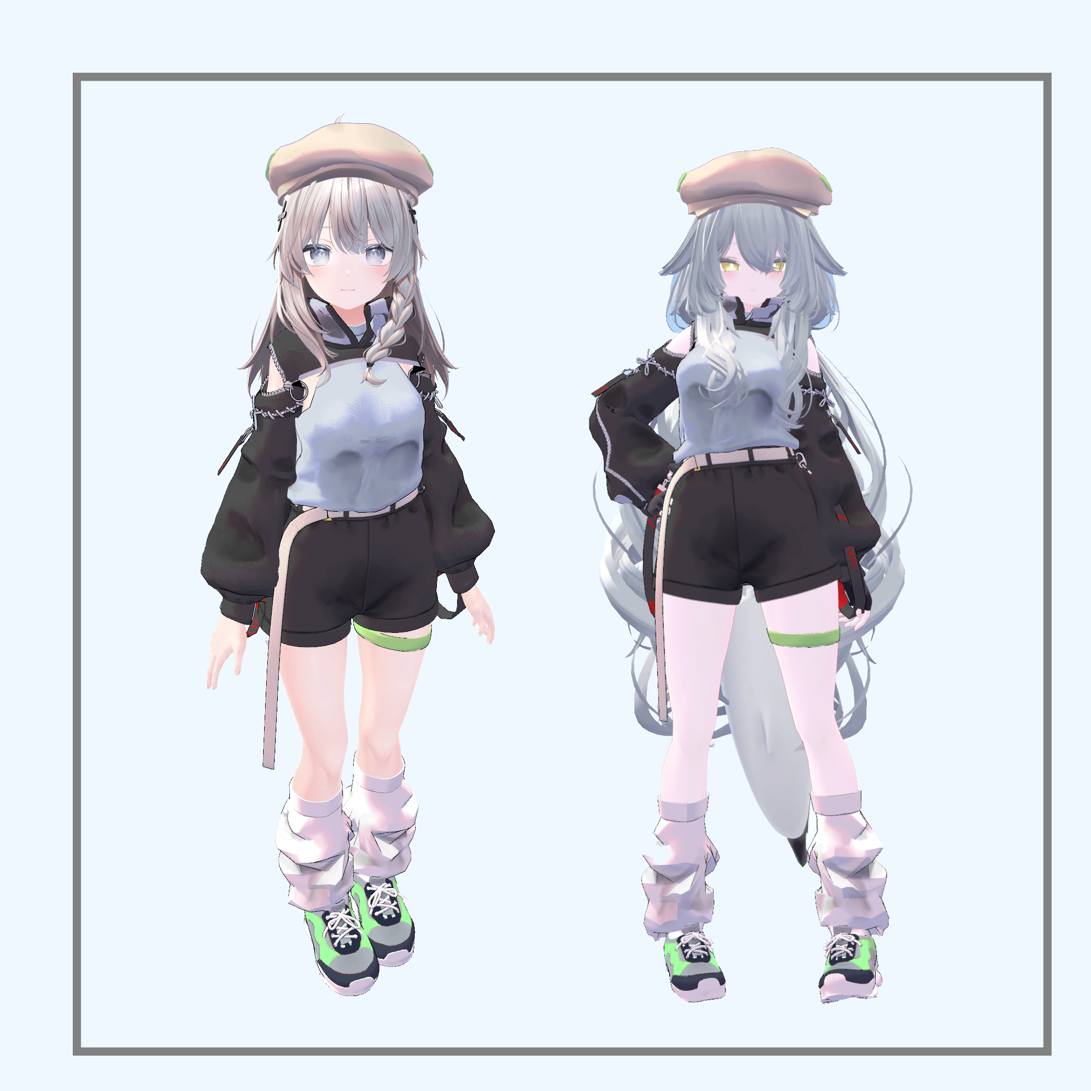 【VRChat】【3アバター対応衣装】zi zi zipper - tanukisanのお店 - BOOTH