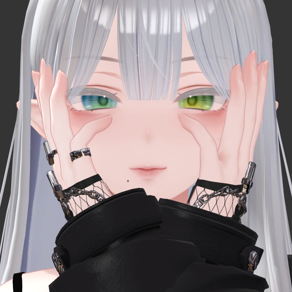 VRC 森羅 (Shinra) Sweet Elf! ブレンドシェイプ (Blendshape) - hoshiyume - BOOTH