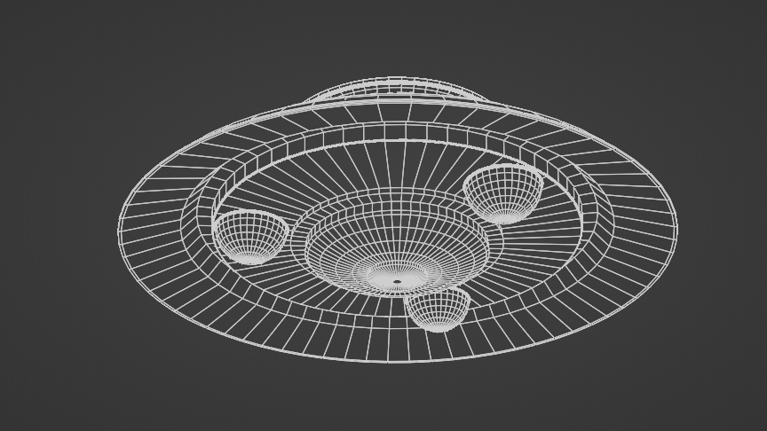 UFO 3Dモデル - KENMKO Digital Assets Store - BOOTH