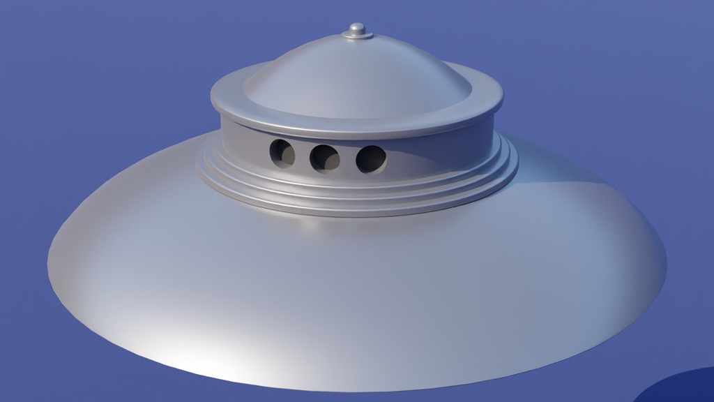 UFO 3Dモデル - KENMKO Digital Assets Store - BOOTH