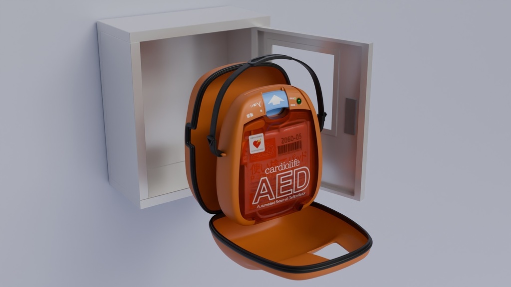 AED 3Dモデル - KENMKO Digital Assets Store - BOOTH