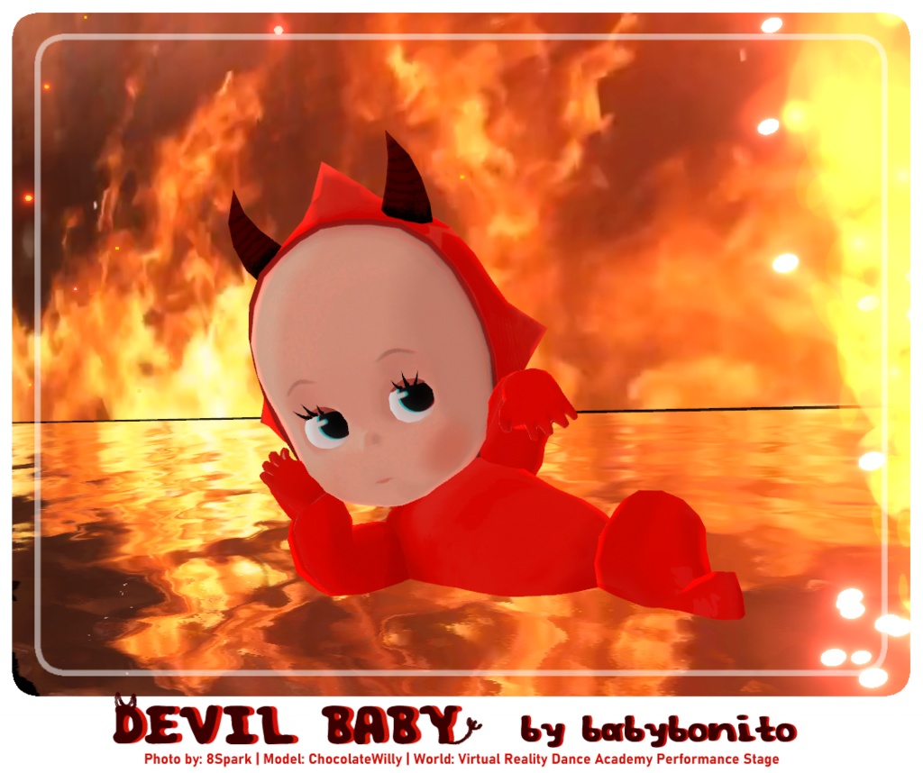 Devil Baby | VRChat Avatar [ Quest & PC ] - BabyBonito - BOOTH