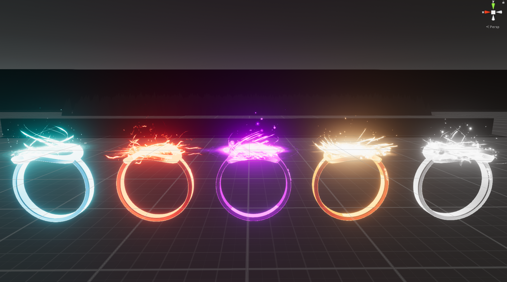 【Unity/VRChat】Particle Rings by Raivo - raivovfx - BOOTH