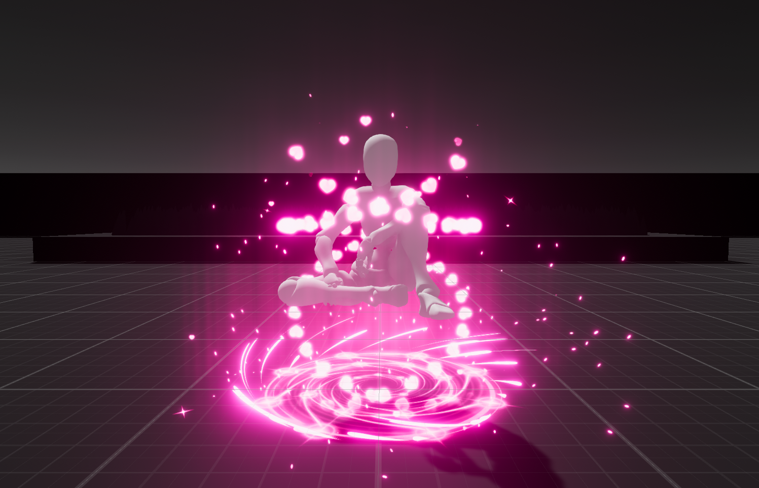 【Unity/VRChat】Hearts AFK Particles by Raivo - raivovfx - BOOTH
