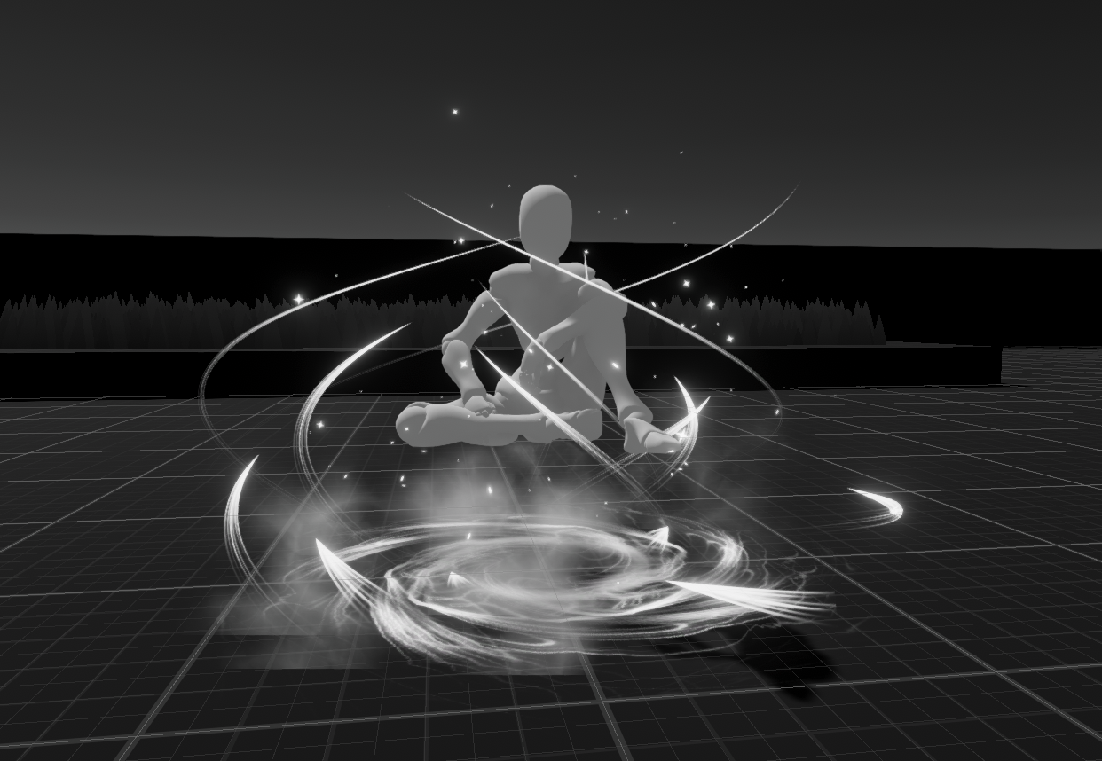 【Unity/VRChat】FREE Basic AFK Particles by Raivo - raivovfx - BOOTH