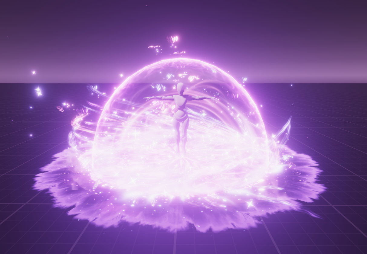 【Unity/VRChat】Fairytale Shield by Raivo - raivovfx - BOOTH