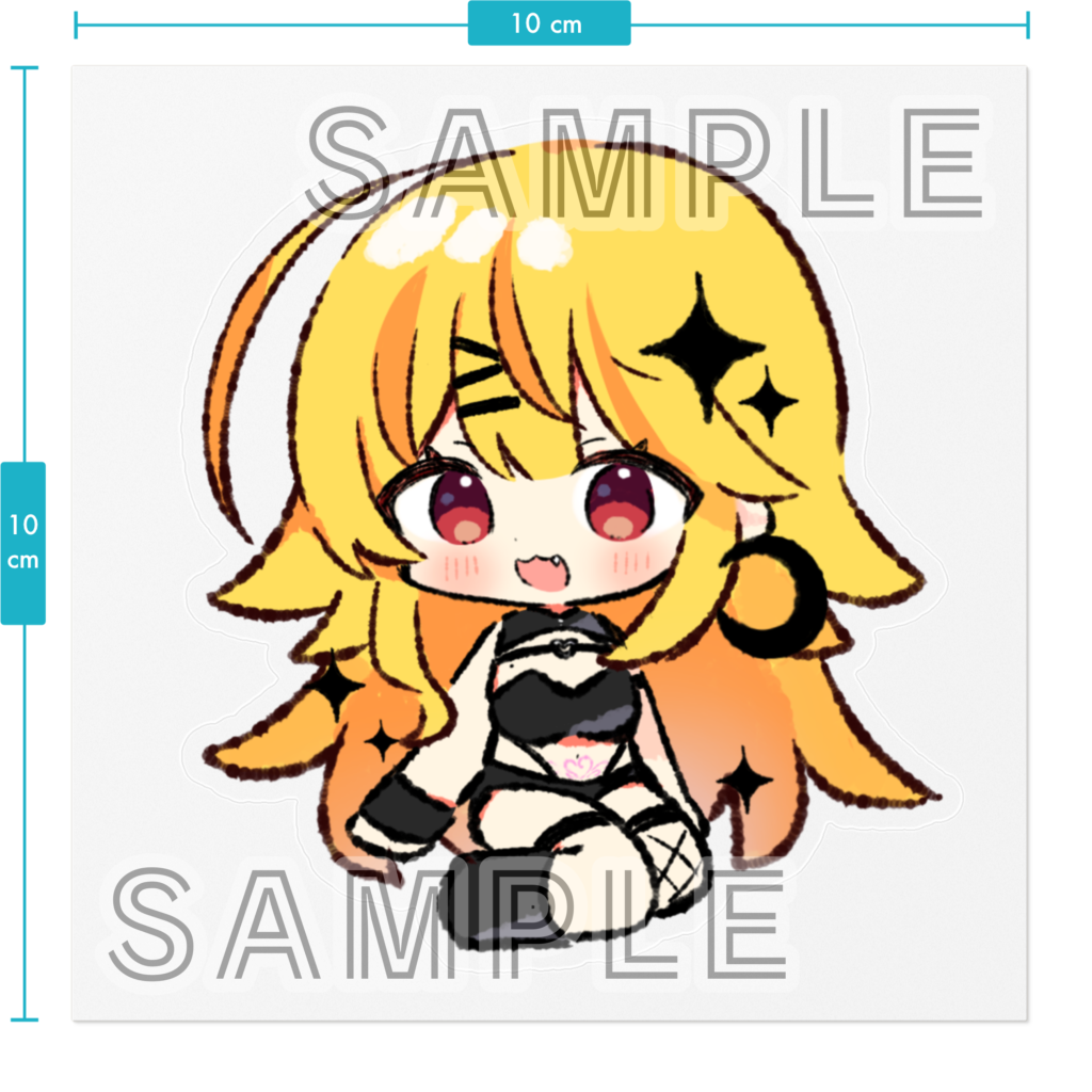 しののめ【通常衣装②】ステッカー - mwmwm-snnm - BOOTH