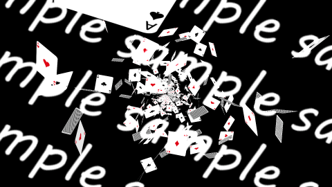 【APNG+MP4】トランプが降る【ループ+透過有】 - bentou-tsub - BOOTH