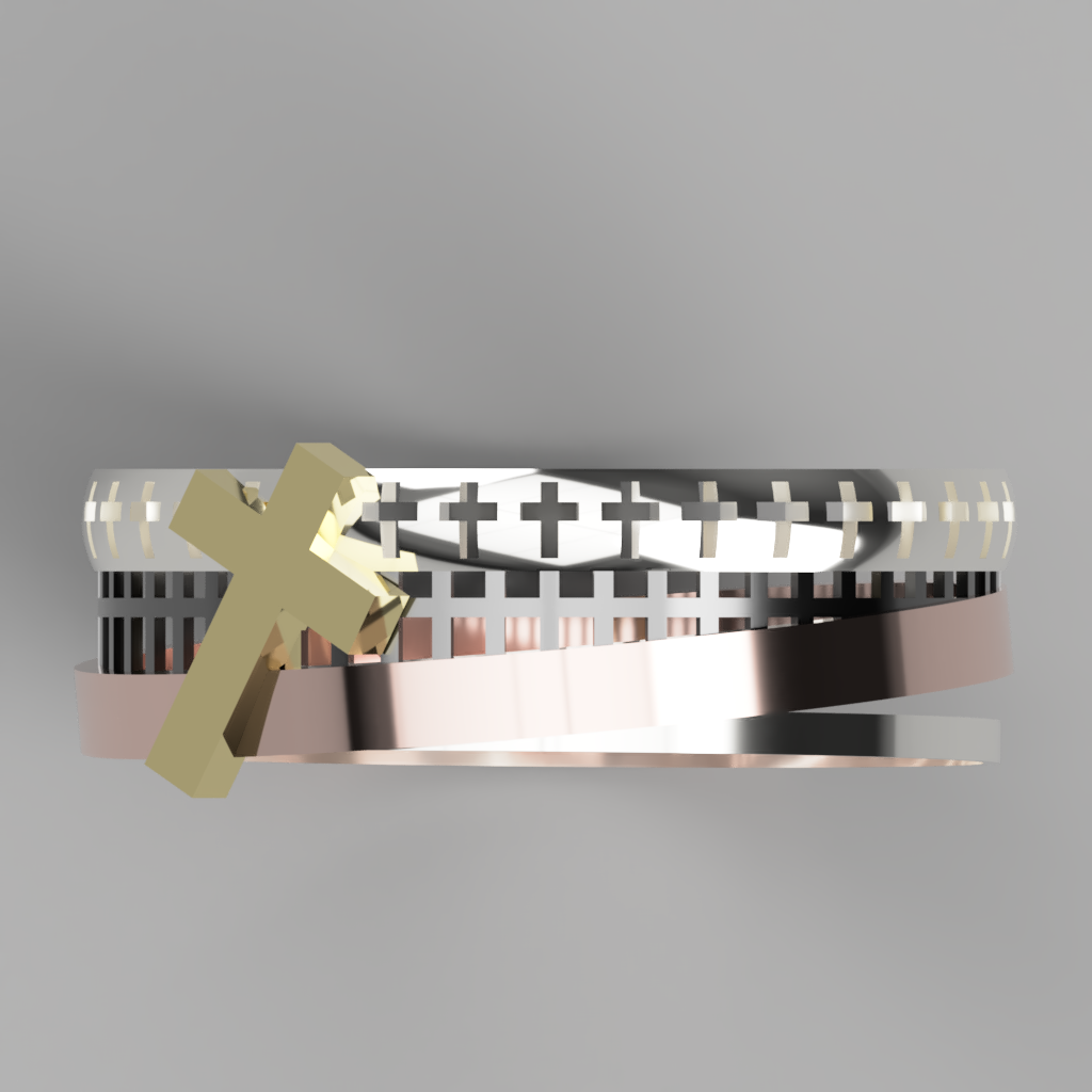 [VRChat] 89 Cross Ring / 89개의 십자가 반지 / 89個の十字架の指輪 - morningcoffee - BOOTH