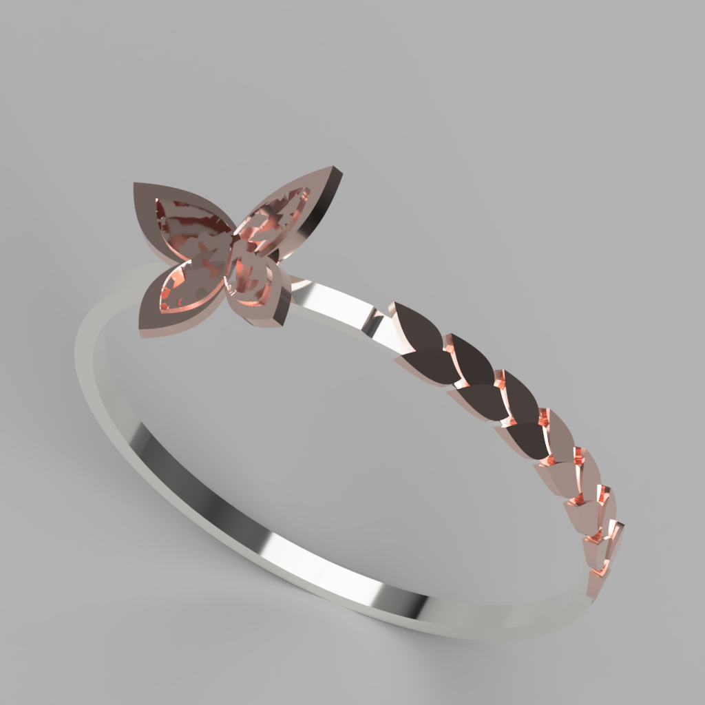 [VRChat] Butterfly Ring / 나비 반지 / 蝶の指輪 - morningcoffee - BOOTH