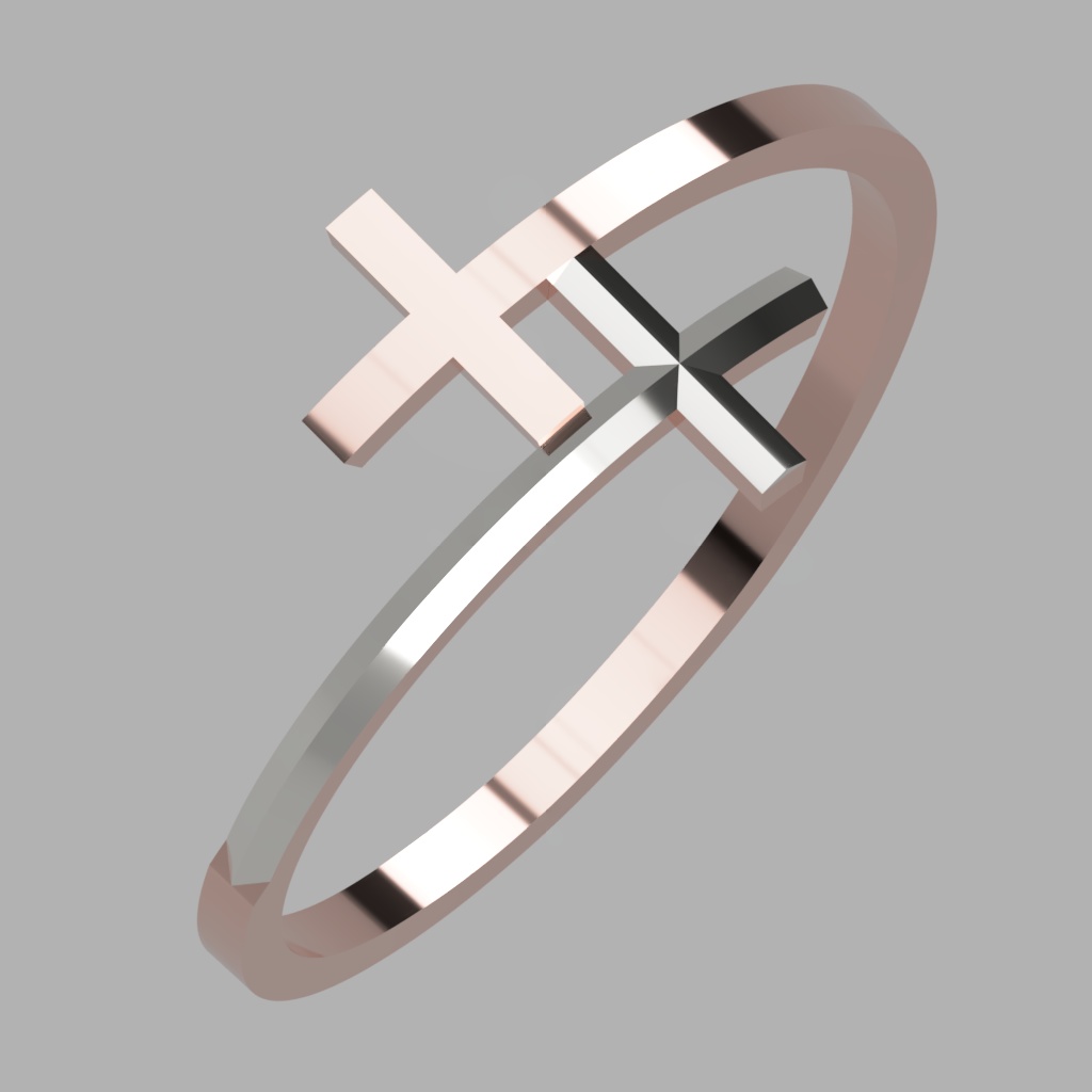 [VRCHAT] Cross Ring set / 십자가 반지 세트 / 十字架の指輪セット - morningcoffee - BOOTH