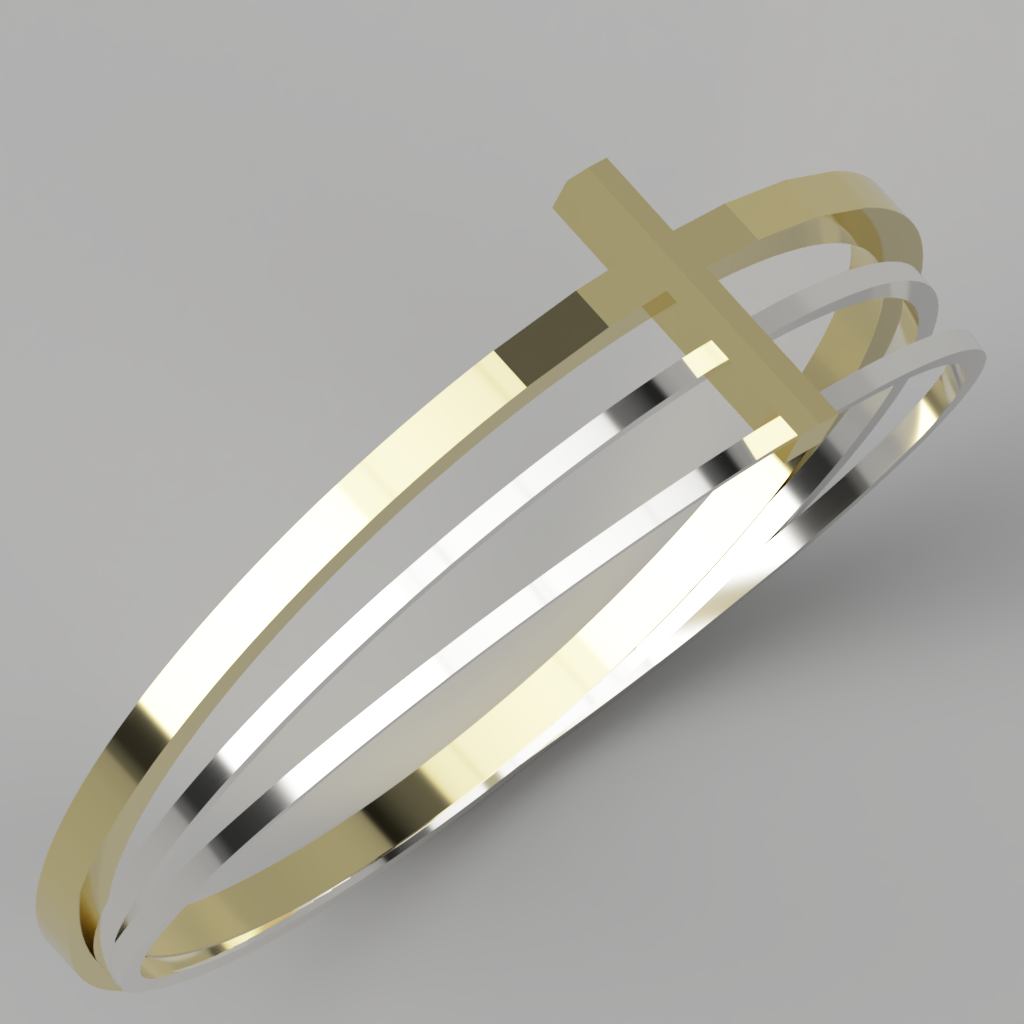 [VRCHAT] Cross Ring set / 십자가 반지 세트 / 十字架の指輪セット - morningcoffee - BOOTH