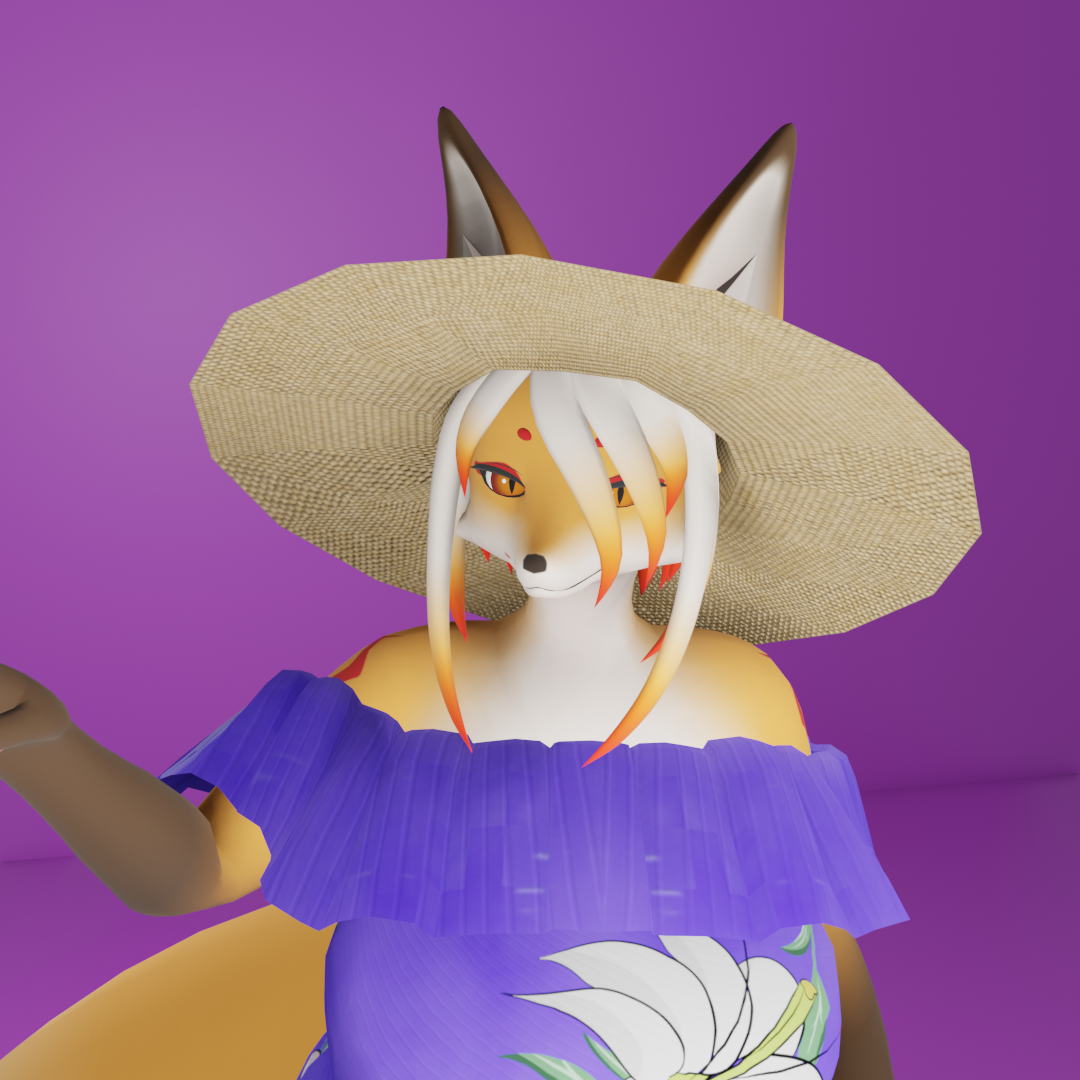Sundress Costume for VRChat想定モデル - 灯狐 [Akariko] - ModularAvatar ...