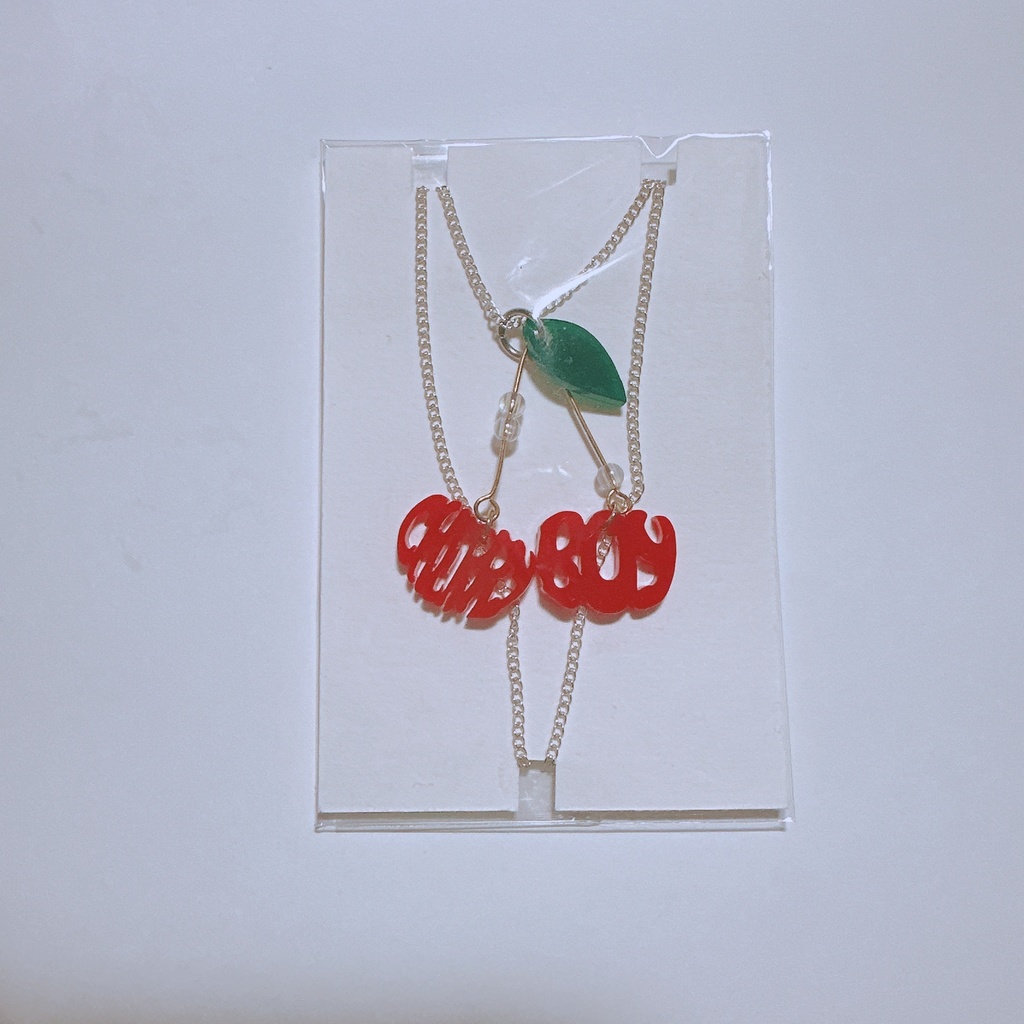 Cherry Boy Necklace🍒 - 花:D - BOOTH