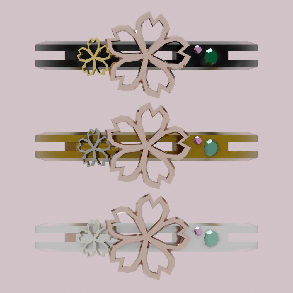 【VRChat用】桜のリング - Kina - BOOTH