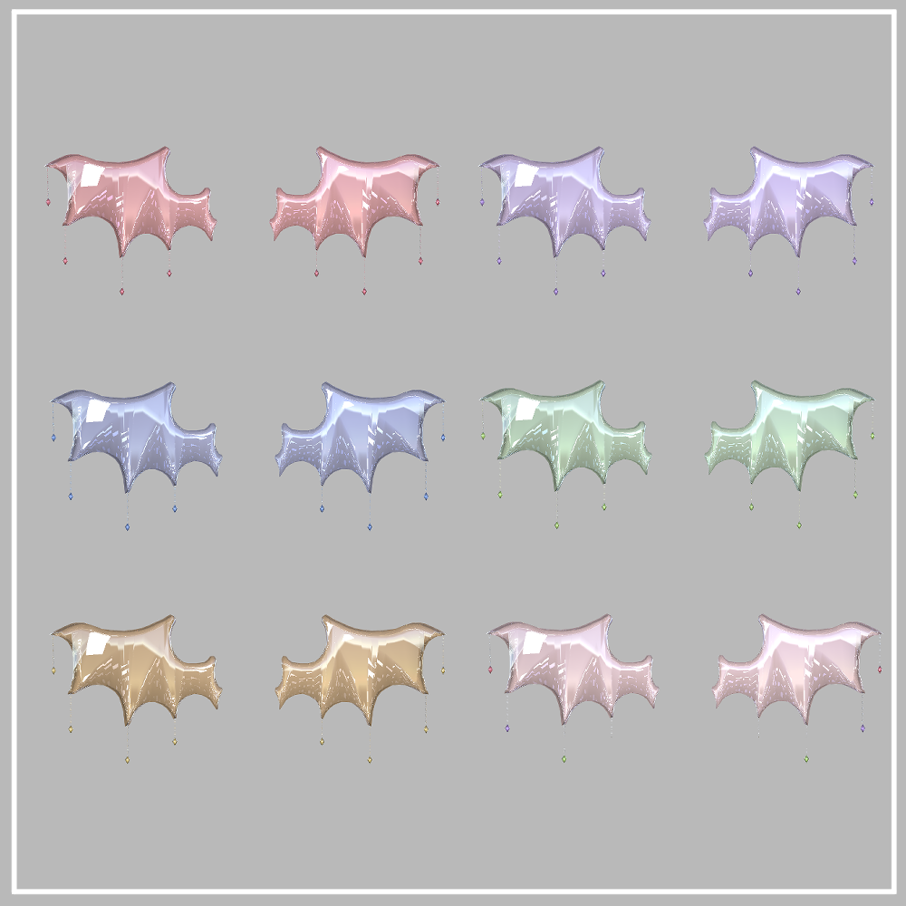 【VRChat想定】Devil Wing - Ririri Shop - BOOTH