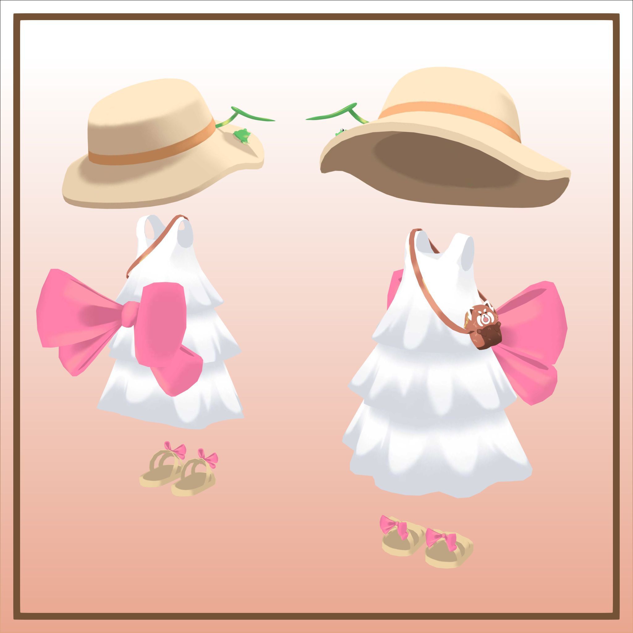 【PB対応】まめひなた対応ドレス／Mamehinata_Dress VRC用 - HIIIO服飾販売部 - BOOTH