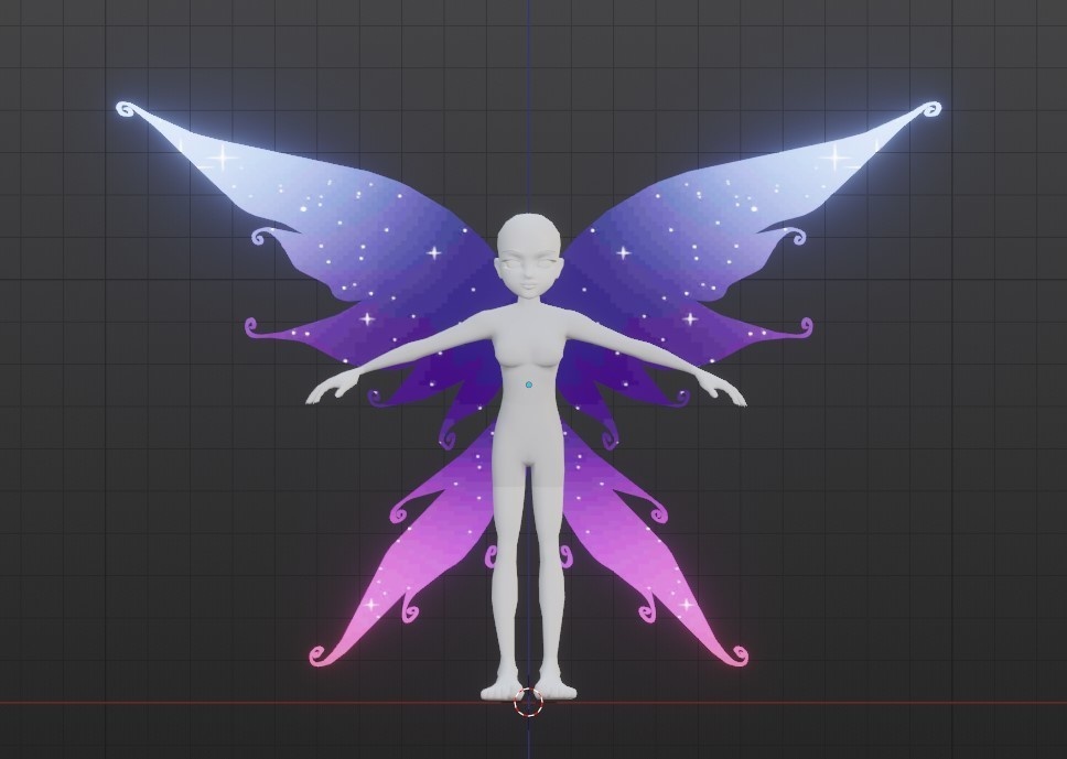 Galaxy Fairy Wings - PhoenixStryker - BOOTH