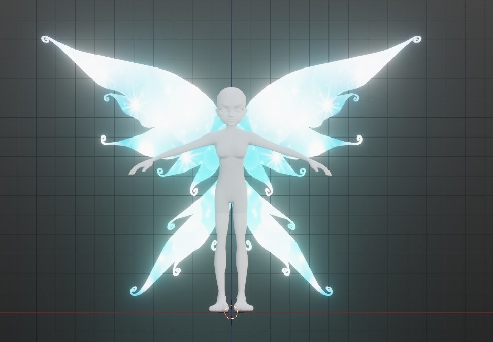 Winx Glowing Fairy Wings - PhoenixStryker - BOOTH