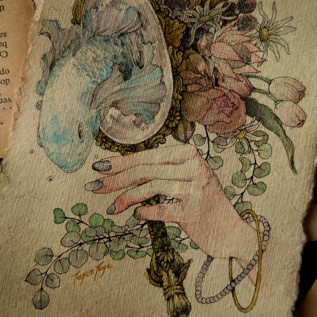 鏡の中 - tege*tege - BOOTH