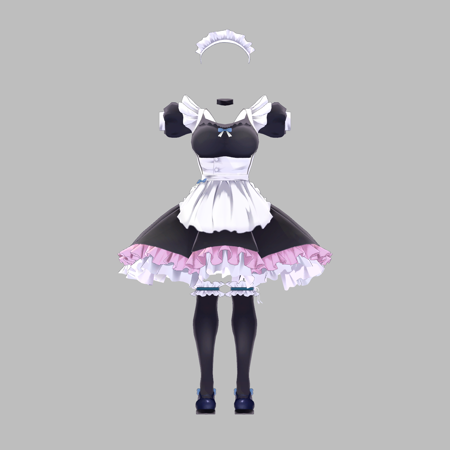【メイド服 MaidCostume】VRChat用素材 - Sharu(シャル) - BOOTH