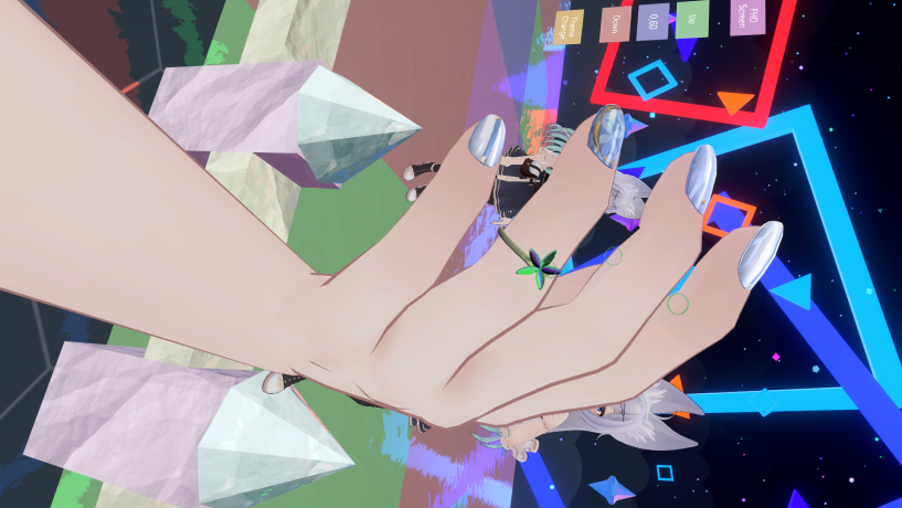 (free sale) flower ring [3d model vrchat] - faker - BOOTH