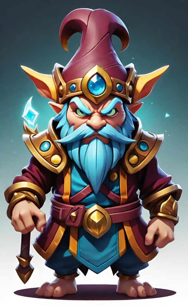 Enchanted Gnome Wizard - kilik - BOOTH