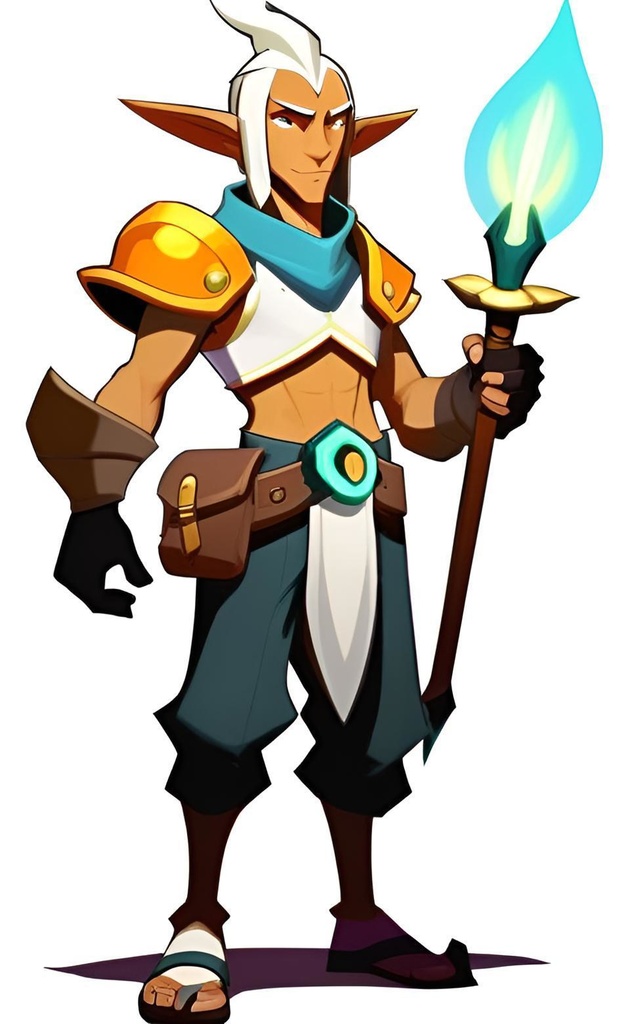 Mage of the Ember Flame - kilik - BOOTH