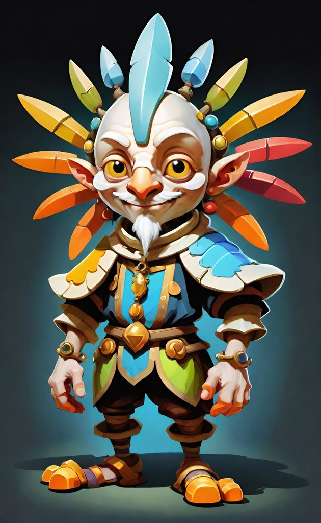 Colorful Goblin Chief - kilik - BOOTH