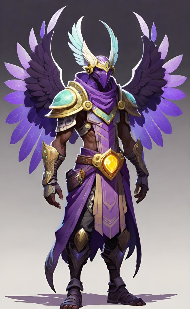 Winged Guardian Knight - kilik - BOOTH