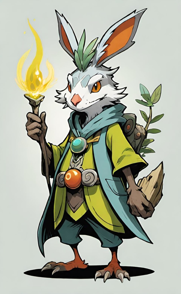 Forest Mage Rabbit - kilik - BOOTH