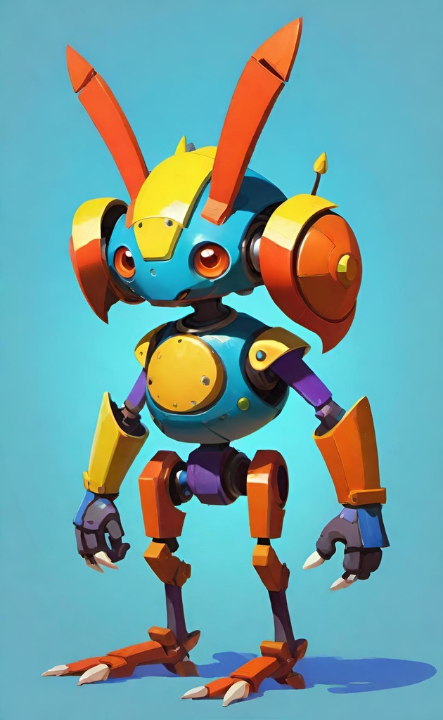 Mecha Bunny Bot - kilik - BOOTH