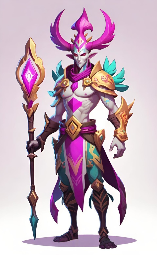 Arcane Antlered Mage - kilik - BOOTH