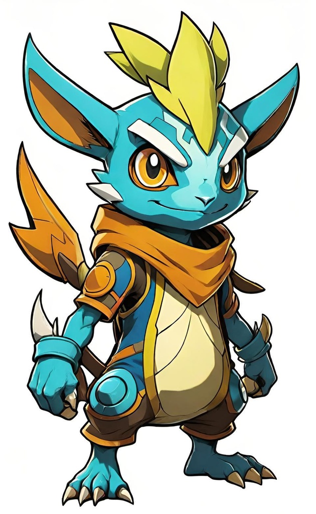 Blue Feline Adventurer - kilik - BOOTH