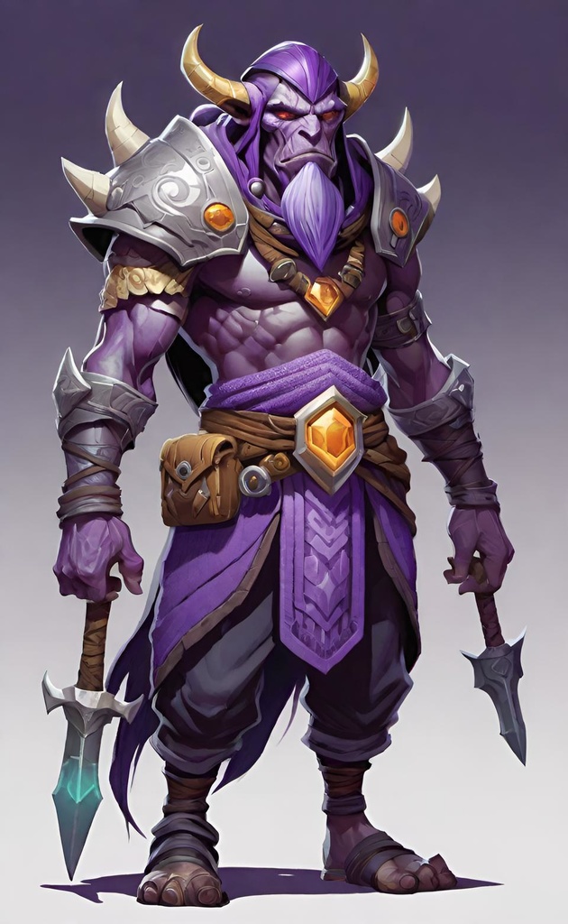 Purple Warrior - kilik - BOOTH