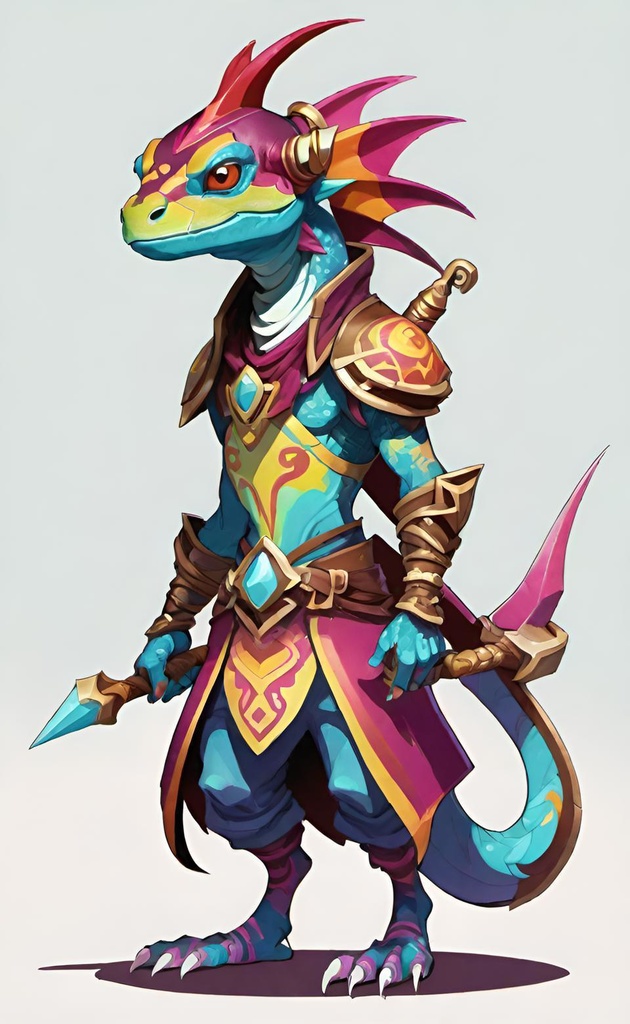 Lizard Warrior - kilik - BOOTH