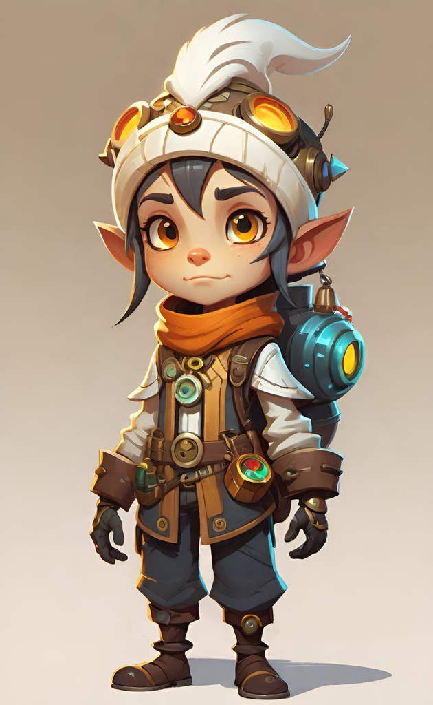 Steampunk Explorer Kid - kilik - BOOTH