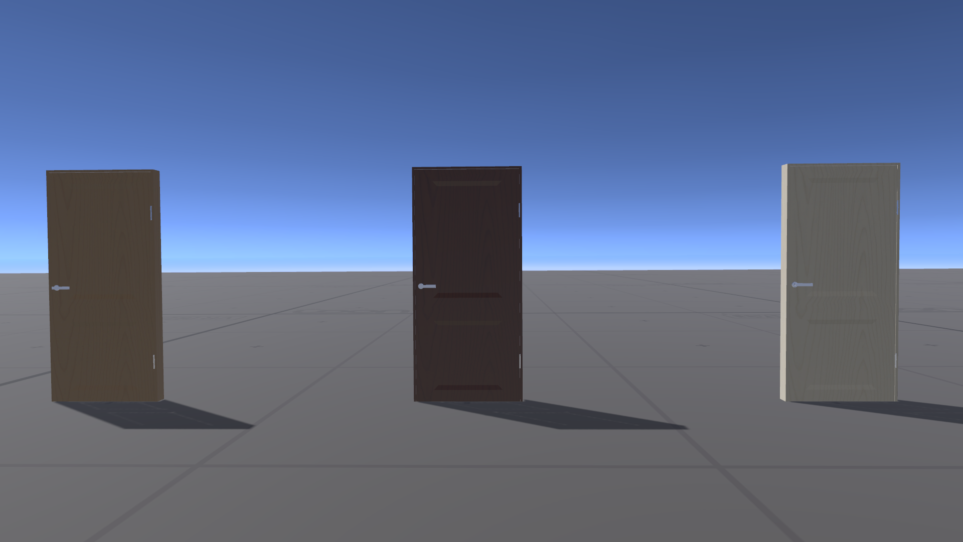 【VRChat用】開閉ドアギミック KWG-SD01【置くだけ・効果音付き・同期対応】 - かにたまファクトリーズ - BOOTH