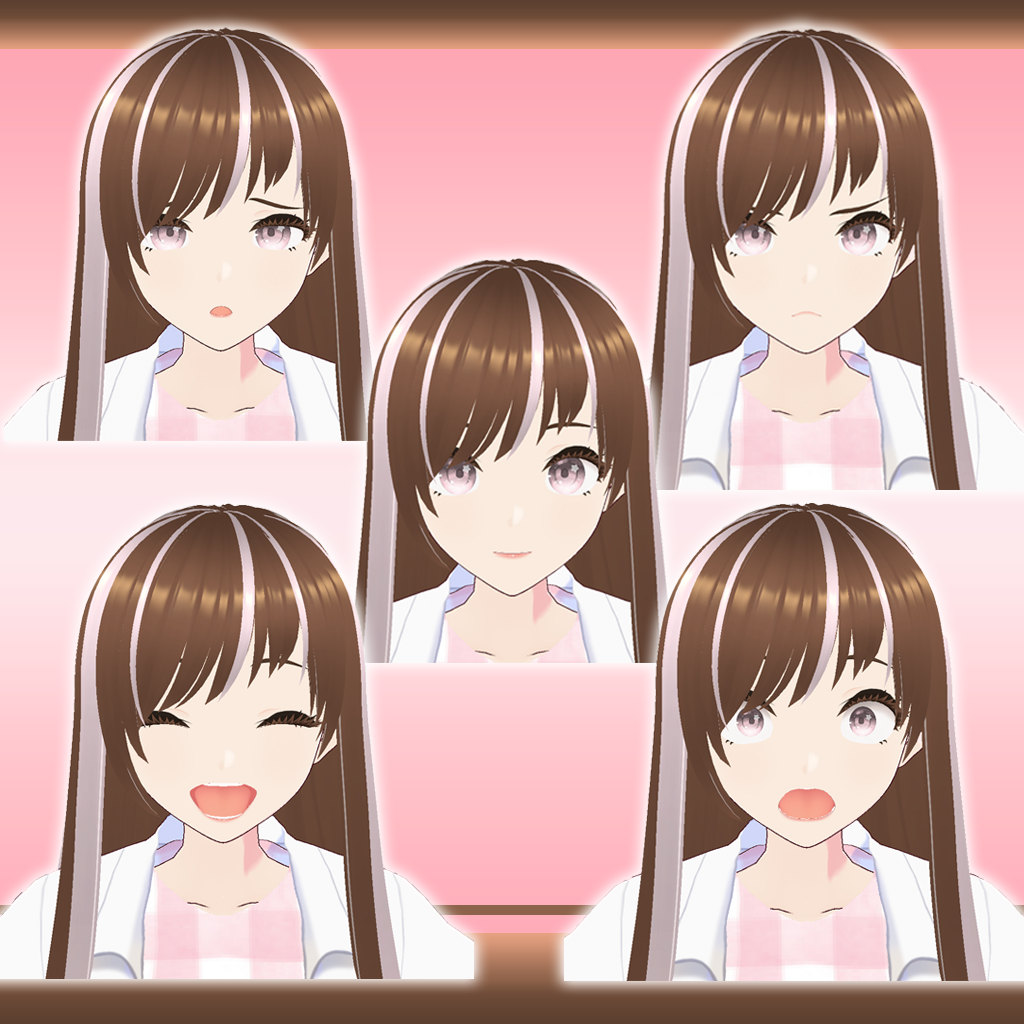 3Dキャラクターモデル「Sawa(サワ)」 - 3DキャラShop【ゆきゆきニィニィ】 - BOOTH