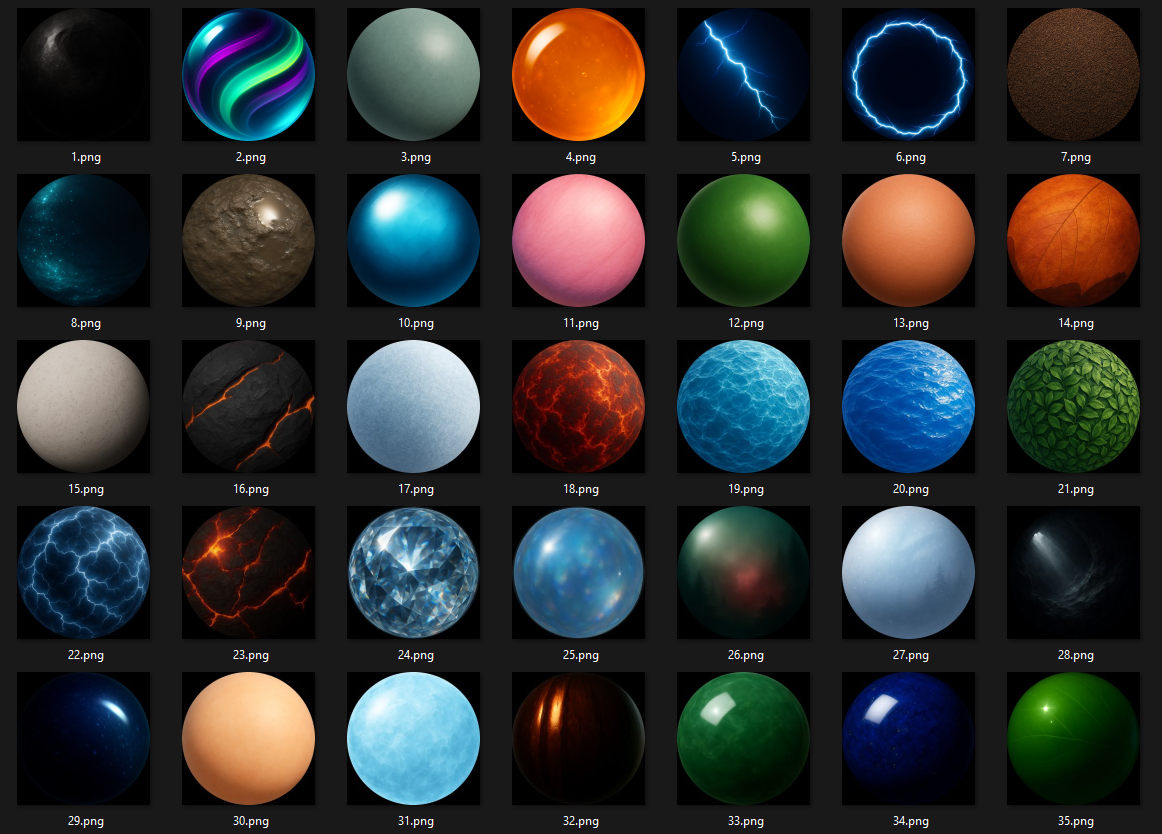 50 Nature Matcaps ️ 商用利用可 ️ VRChat/Unity ️ Pixel Place - Pixel Place ...