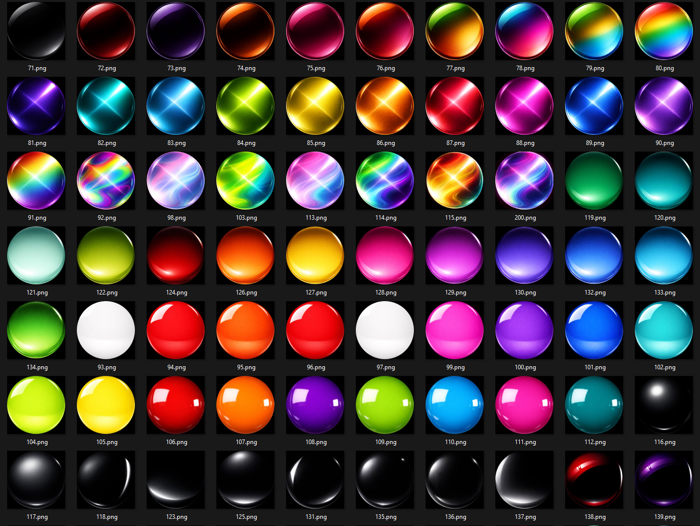 [無料] 200 Matcap Mix Pack ♥ CC0 商用利用可 ♥ VRChat/Unity ♥ Pixel Place ...