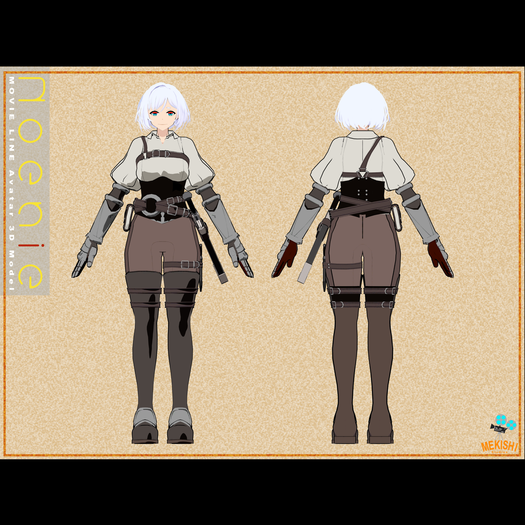 VRChat想定 3Dアバター「Noenie/ノエニエ」 - MekishiStudios - BOOTH