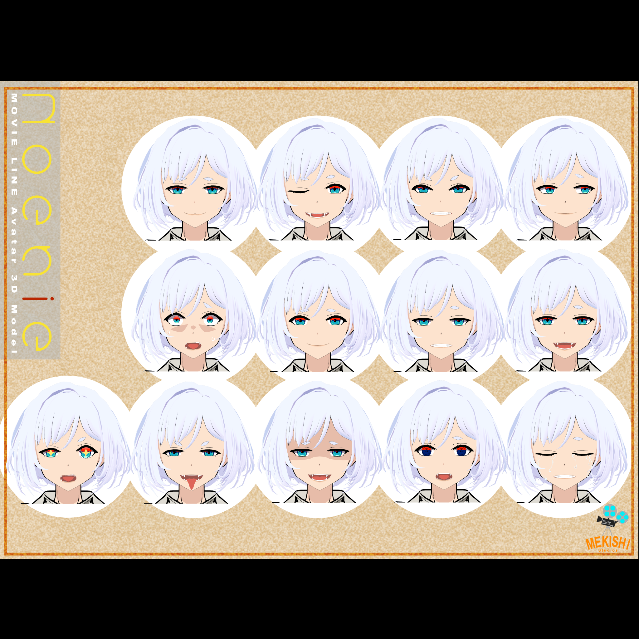 VRChat想定 3Dアバター「Noenie/ノエニエ」 - MekishiStudios - BOOTH