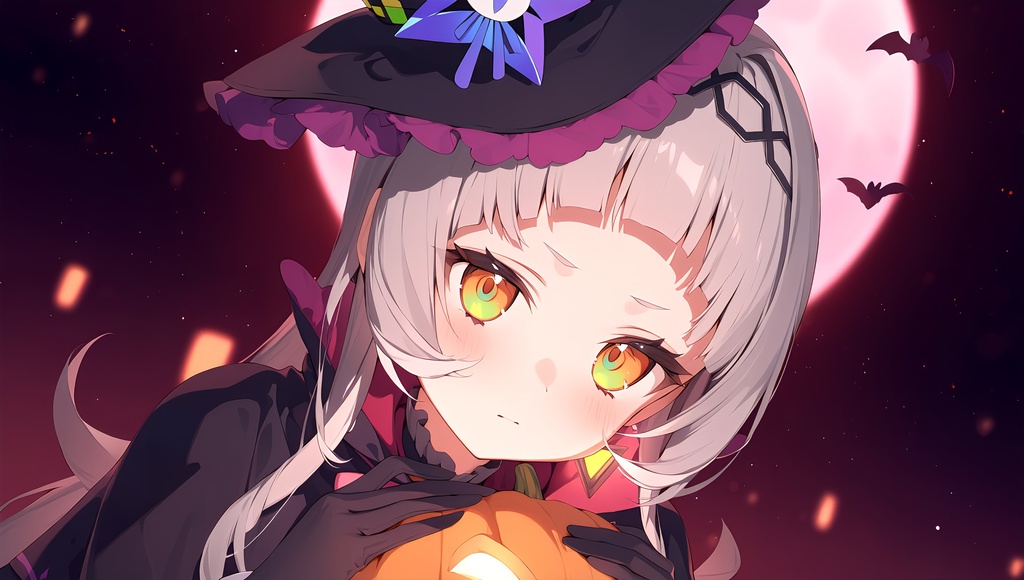 holo壁紙(10月)/holo wallpaper(October) - ましろ色 - BOOTH