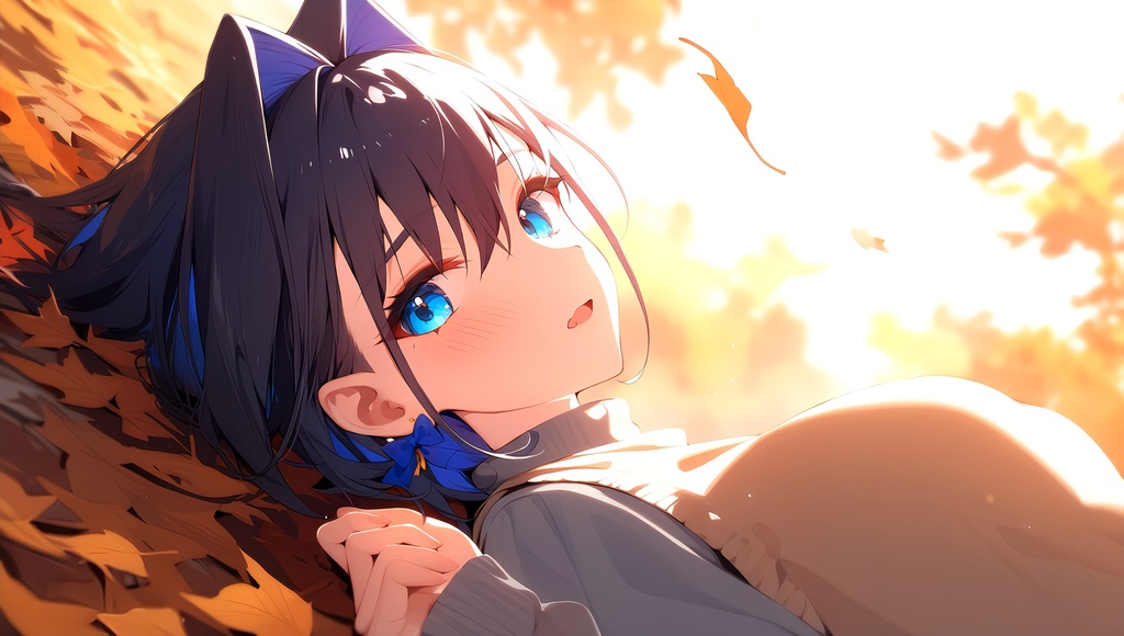 holo壁紙(11月)/holo wallpaper(November)＋Vspo! - ましろ色 - BOOTH